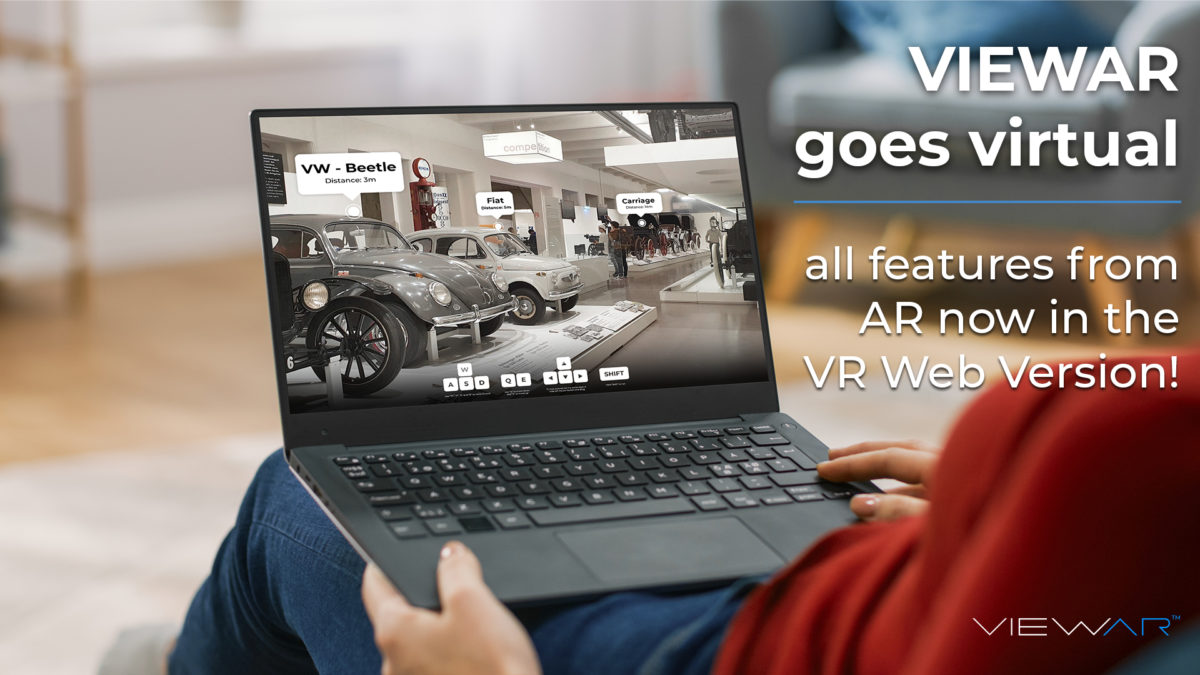 VR Web Experience – all AR features now in VR — ViewAR